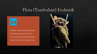 10 Flora dan Fauna Endemik yang tinggal di pulau sulawesi.pptx