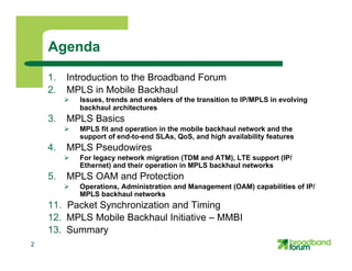 MPLS in Mobile Backhaul | PDF