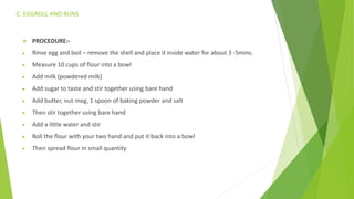 10 food preparation procedure | PPTX