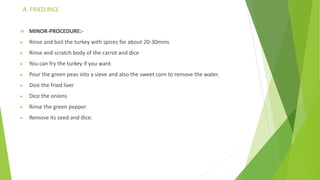 10 food preparation procedure | PPTX