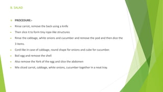10 food preparation procedure | PPTX