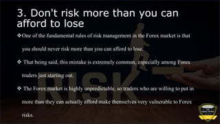 10 Forex Risk Management Tips | PPT