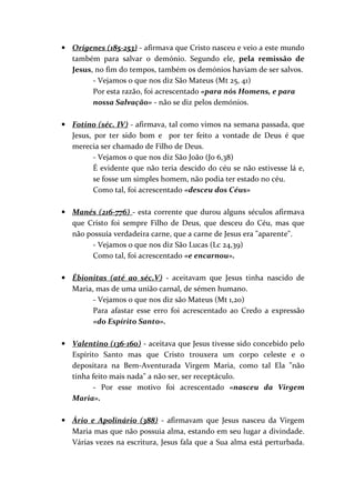 Foi concebido pelo poder do Espírito Santo | PDF