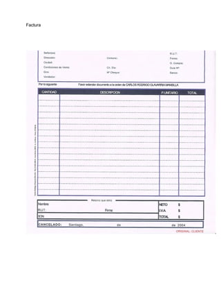 formatos de logistica recopilacion. | DOC