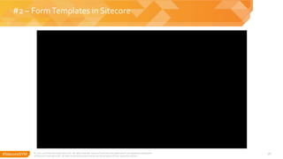 Ten Sitecore 9 Form Features to Increase Conversions | PPT