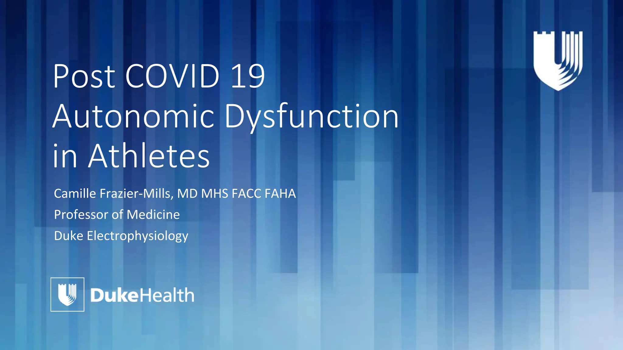 Post COVID-19 Autonomic Dysfunction in Athletes | PPT