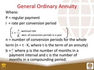 10_General_Annuity.pptx General Mathematics 11 | PPTX | Stocks and ...