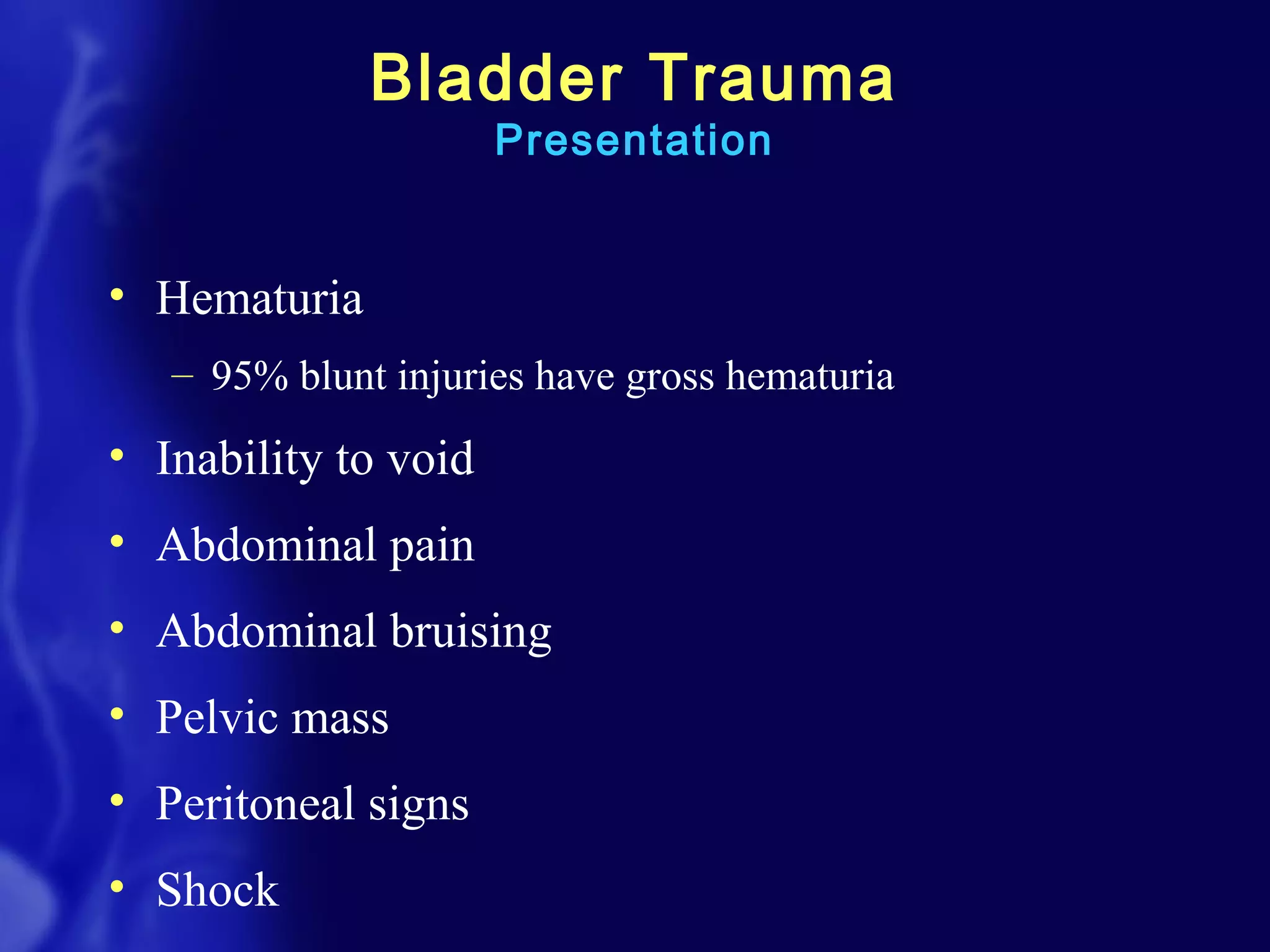 10 genitourinary trauma | PPT
