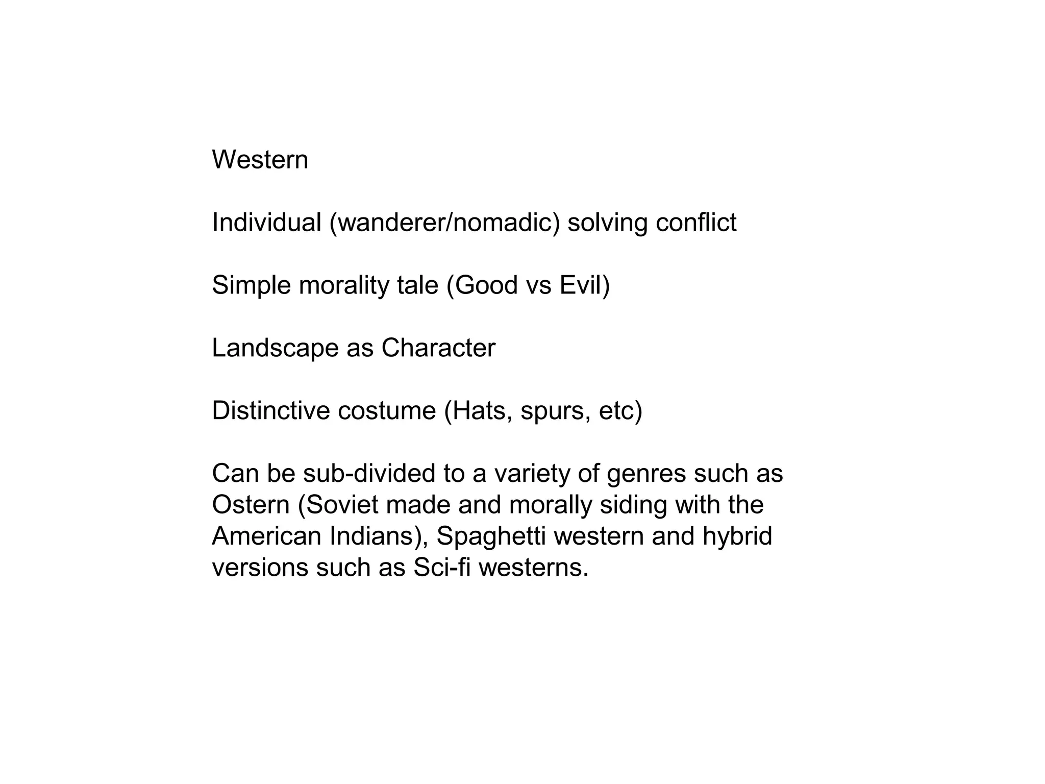 10 genre conventions | PPT