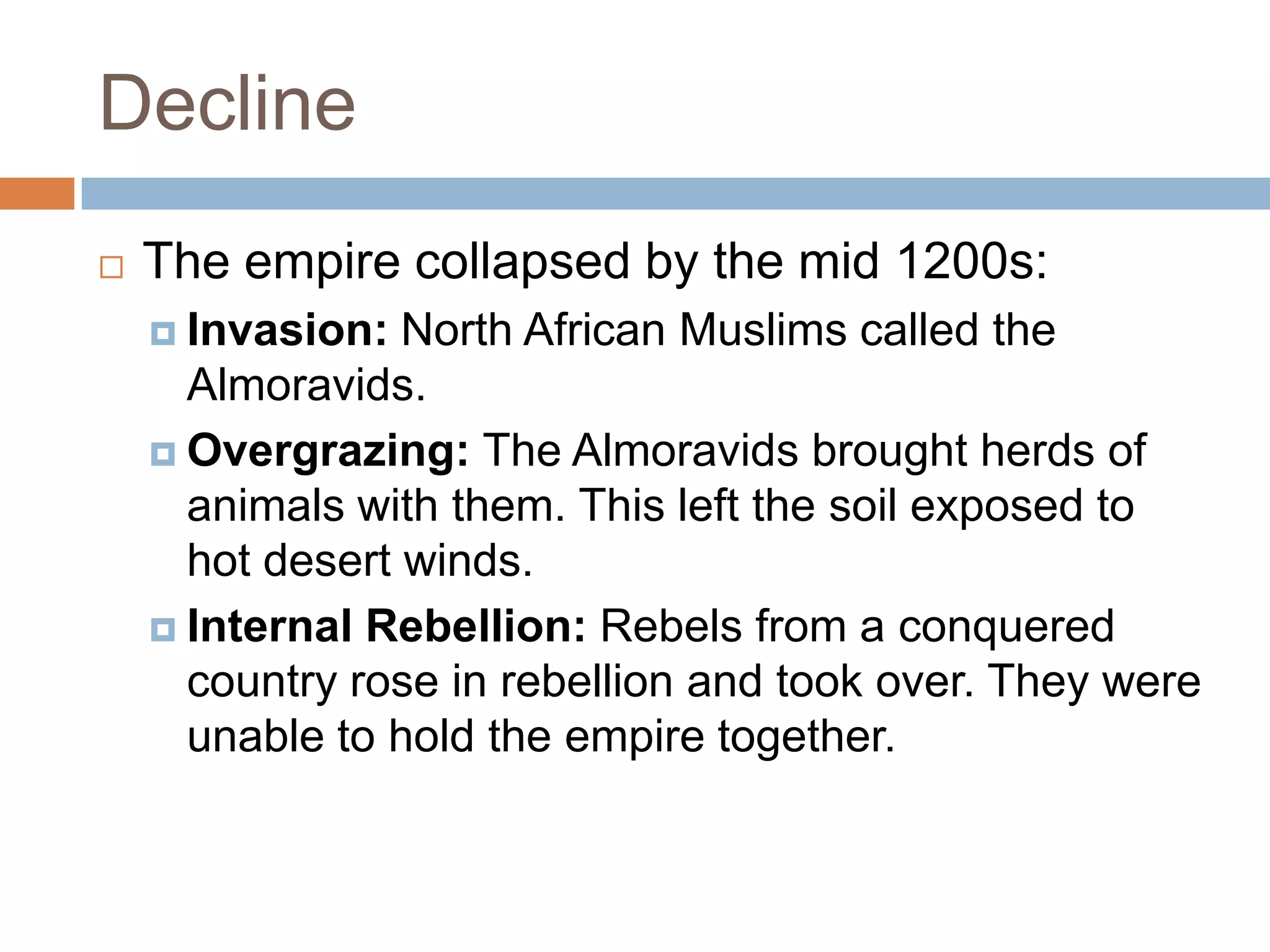 Rising Empires in West Africa: Ghana | PPTX