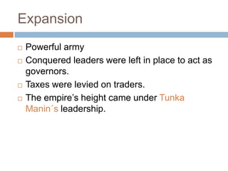 Rising Empires in West Africa: Ghana | PPT