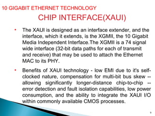 10 gigabit ethernet technology | PPT