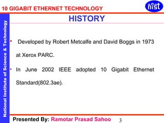 10 gigabit ethernet technology | PPT