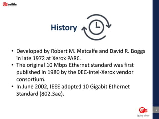 10 Gigabit Ethernet Technology - old | PPT