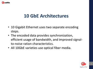 10 Gigabit Ethernet Technology - old | PPT