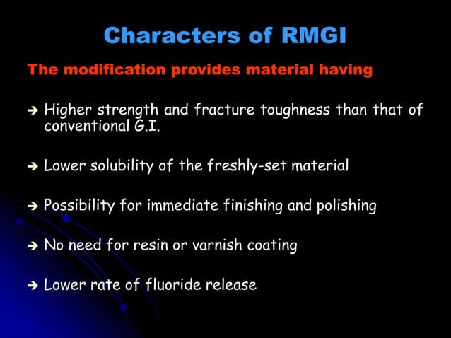 glass ionomer Metal-Modified GIC Resin-Modified GIC dental material | PPS