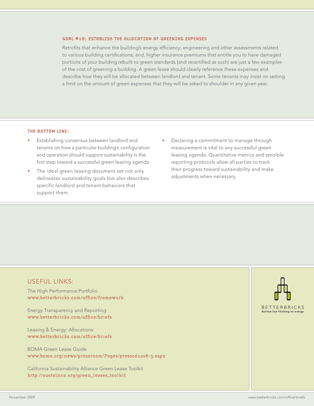 10 goals for_green_leasing | PDF