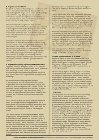 10 good reasons why maps | PDF