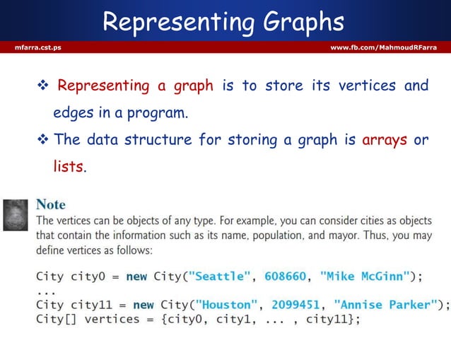 Graphs data Structure | PPT