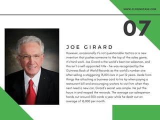 10 greatest sales people of all time | PDF