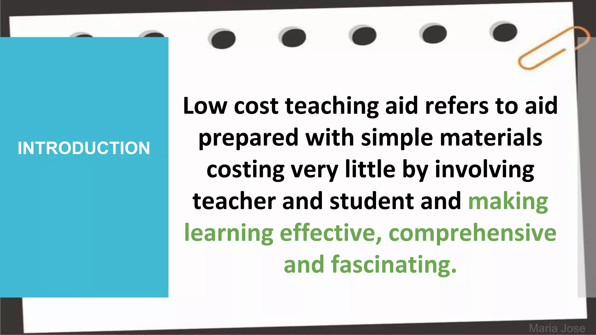 10 Great low-cost teaching tools | PPTX