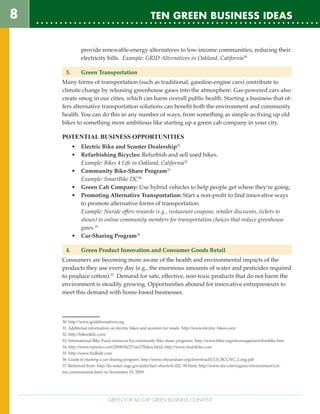 10 green business ideas | PDF