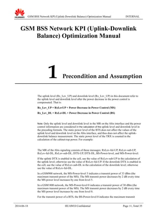 10 gsm bss network kpi (uplink downlink balance) optimization manual[1].doc