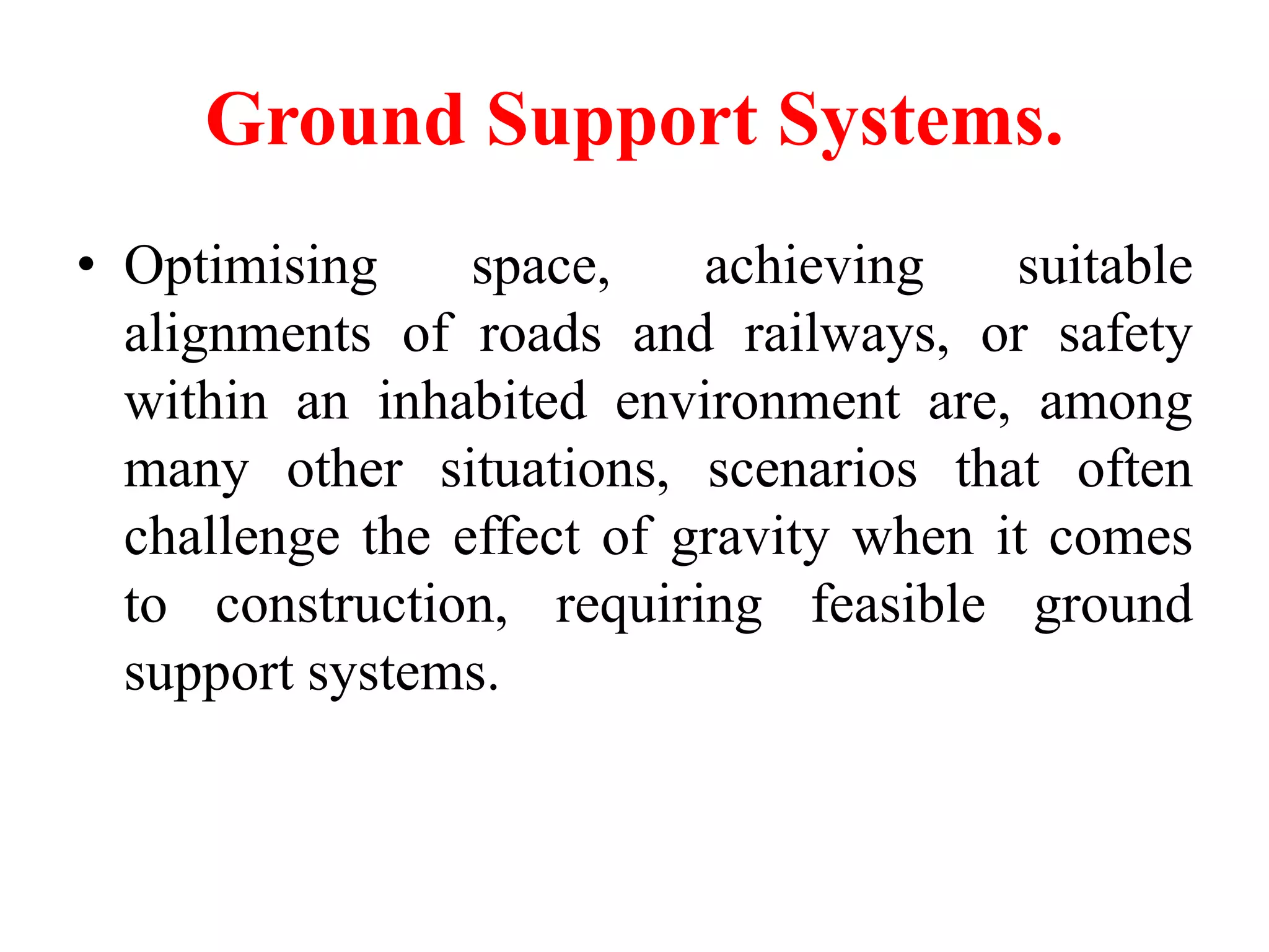 Ground Support System | PPTX