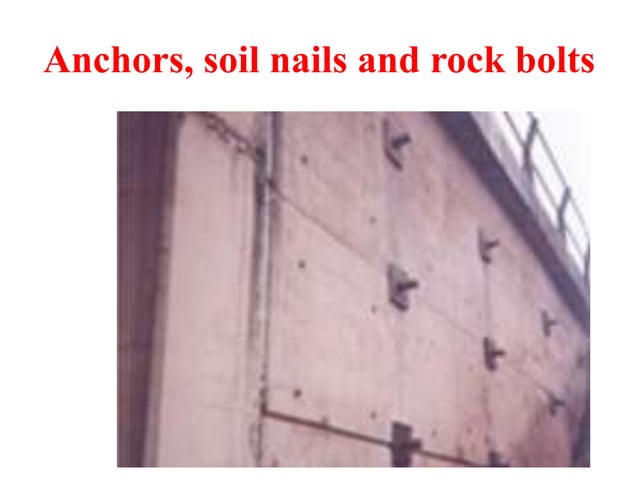 Ground Support System | PPTX | Civil Engineering Industry | Industries