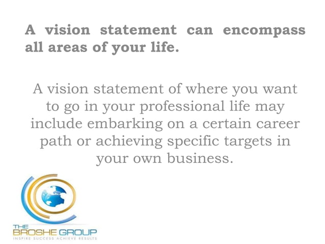 10 guiding principles to living your vision statement & achieving ...