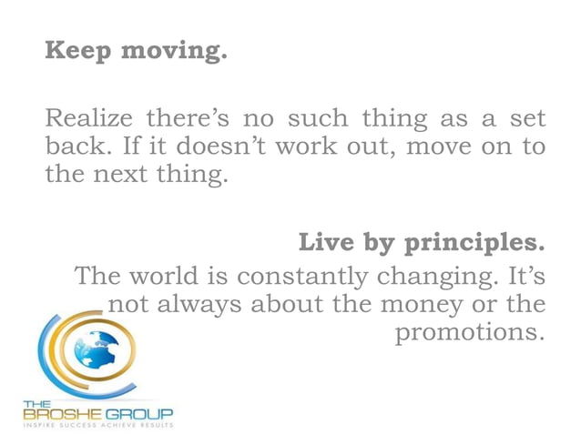 10 guiding principles to living your vision statement & achieving ...