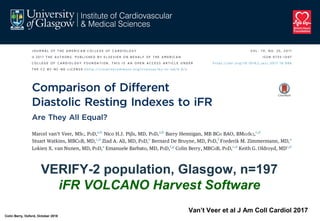 PCI & AimRadial 2018 | Pd/Pa, iFR and resting gradients: how do they ...