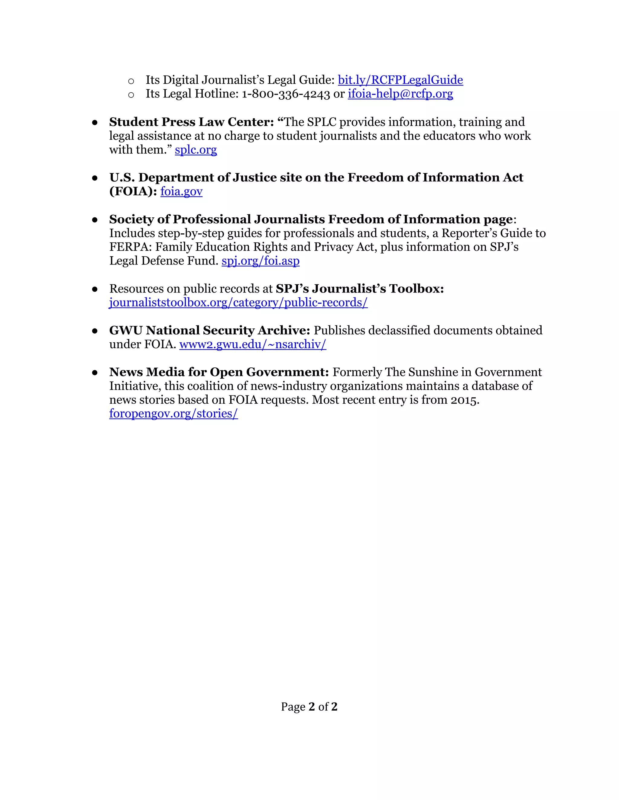 10 habits of highly effective open-records users - Angela Galloway ...