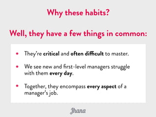 10 Daily Habits of Highly Effective Managers | PDF