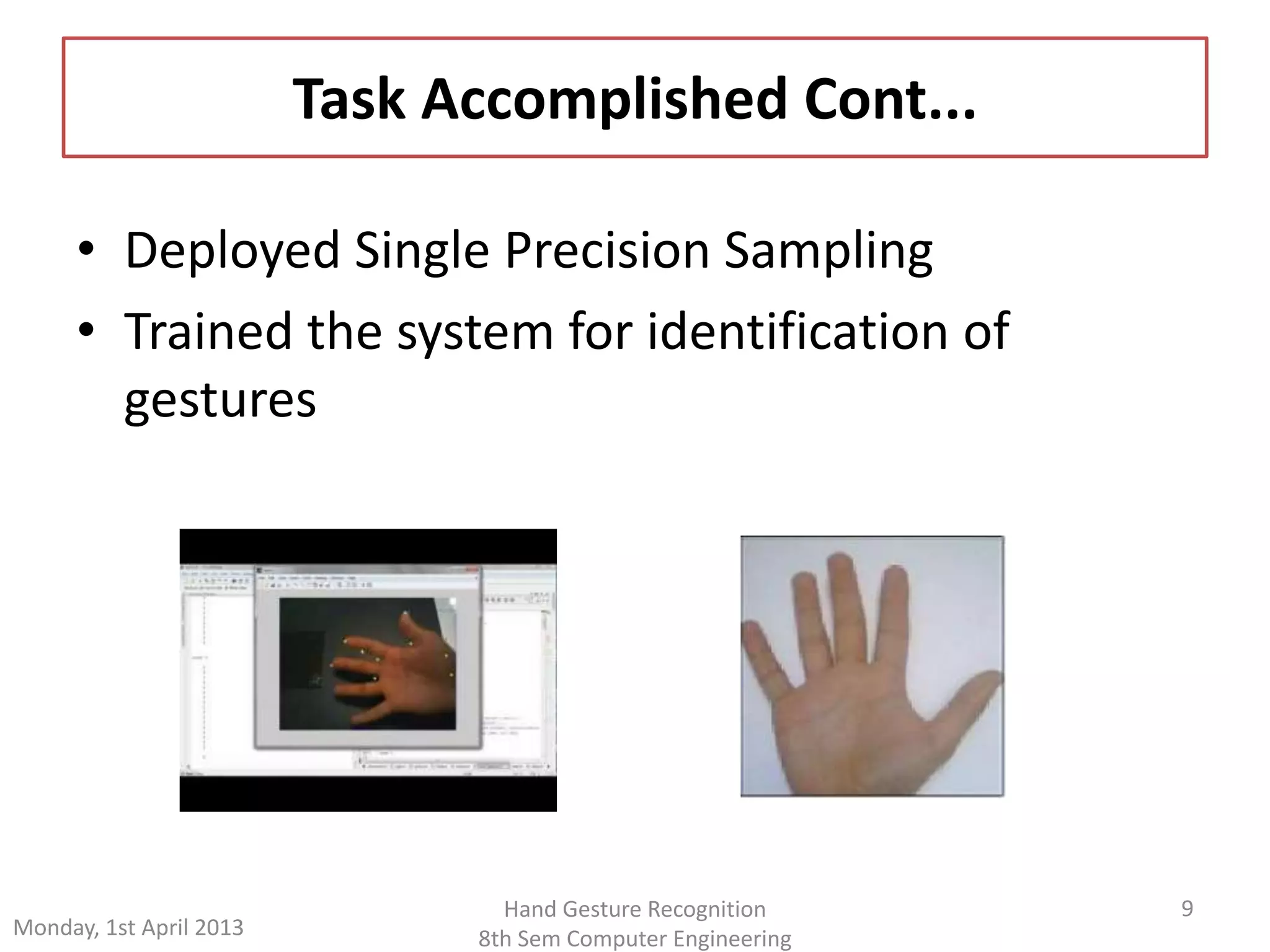 Hand Gesture Recognition | PPTX