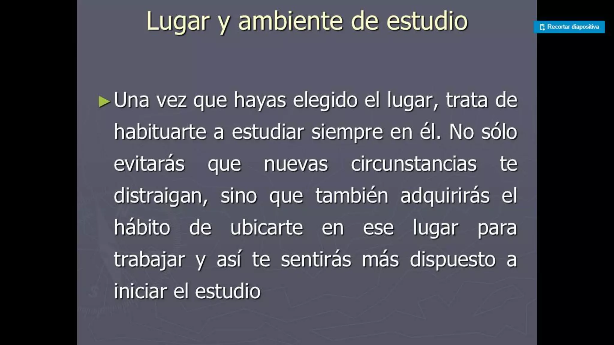 Hábitos de estudio | PPTX