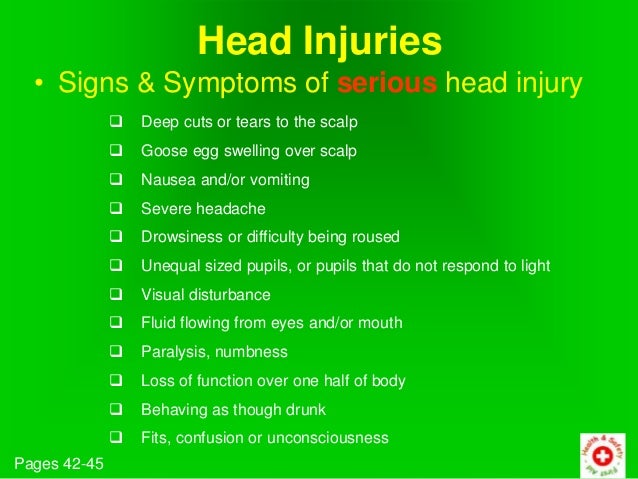10 head injuries