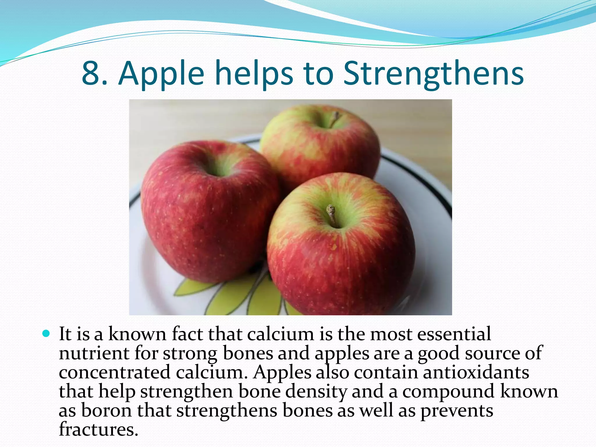 10 health benefits of apple | PPTX