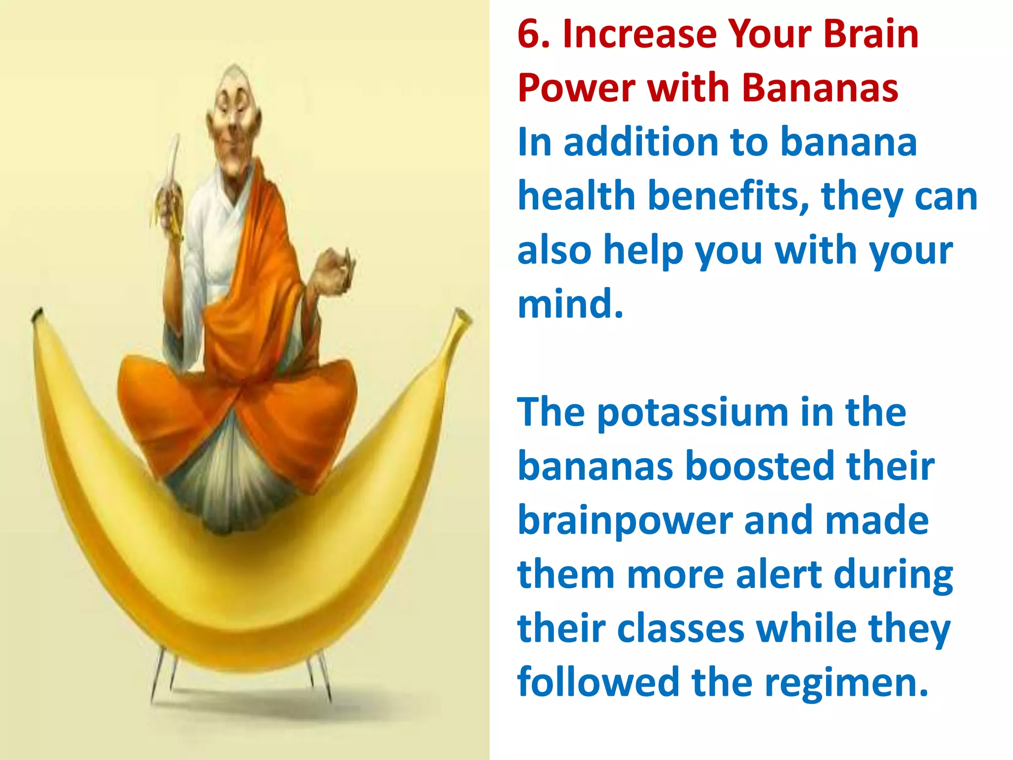 10 health benefits of banana | PPTX