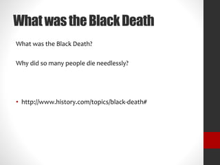 1010 The Black Death | PPTX