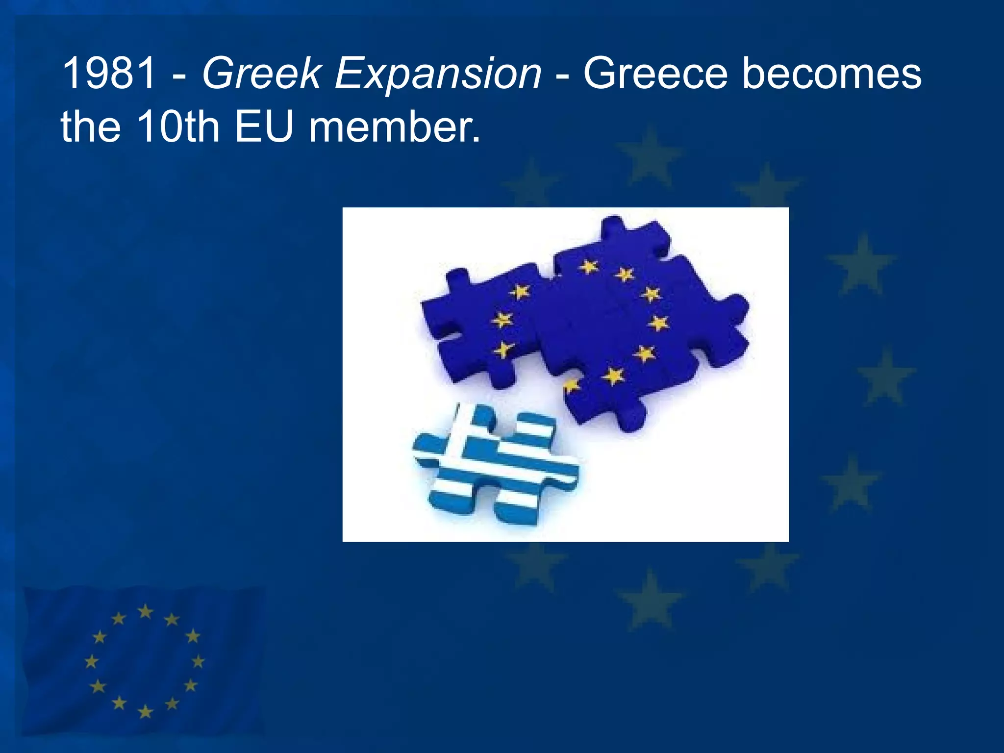 10 historic steps in eu development | PPT