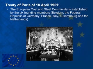 10 historic steps in eu development | PPT