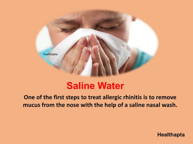10 Home Remedies for Allergic Rhinitis | PPT