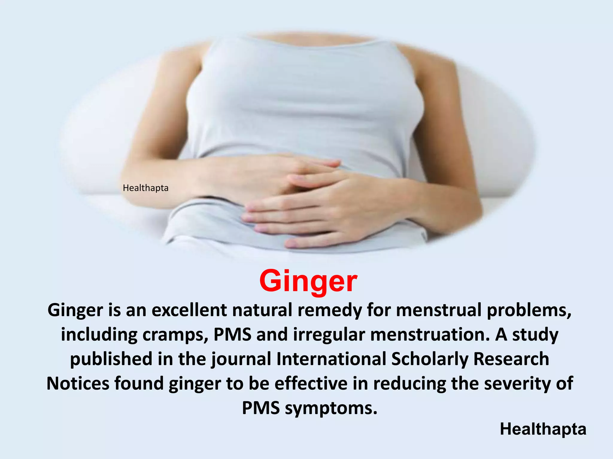 10 Home Remedies for Premenstrual Syndrome (PMS) | PPTX | Herbs and ...