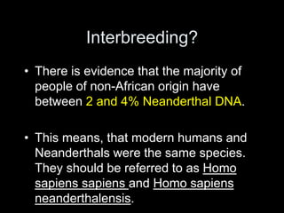 10 Genus Homo | PPTX