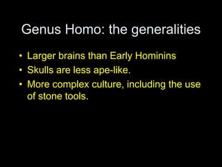 10 Genus Homo | PPTX