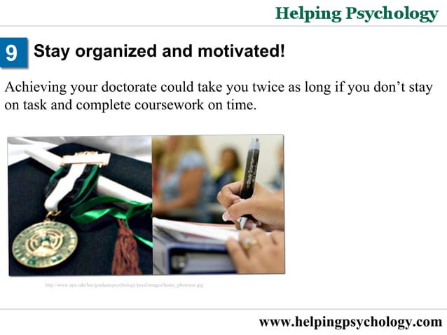 10 How-To’s to Becoming a Psychologist | PPT | Postgraduate Education ...