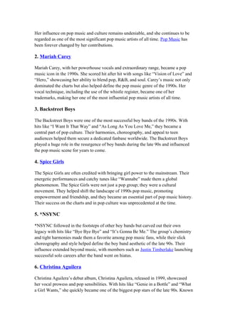 10 Iconic Pop Singers of the 1990s Who Became Household Names.docx
