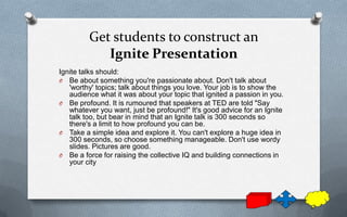 Ideas for using ICTs in english | PPT