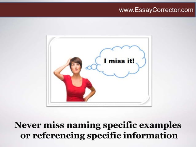 10 ideas how to correct an essay. | PPTX